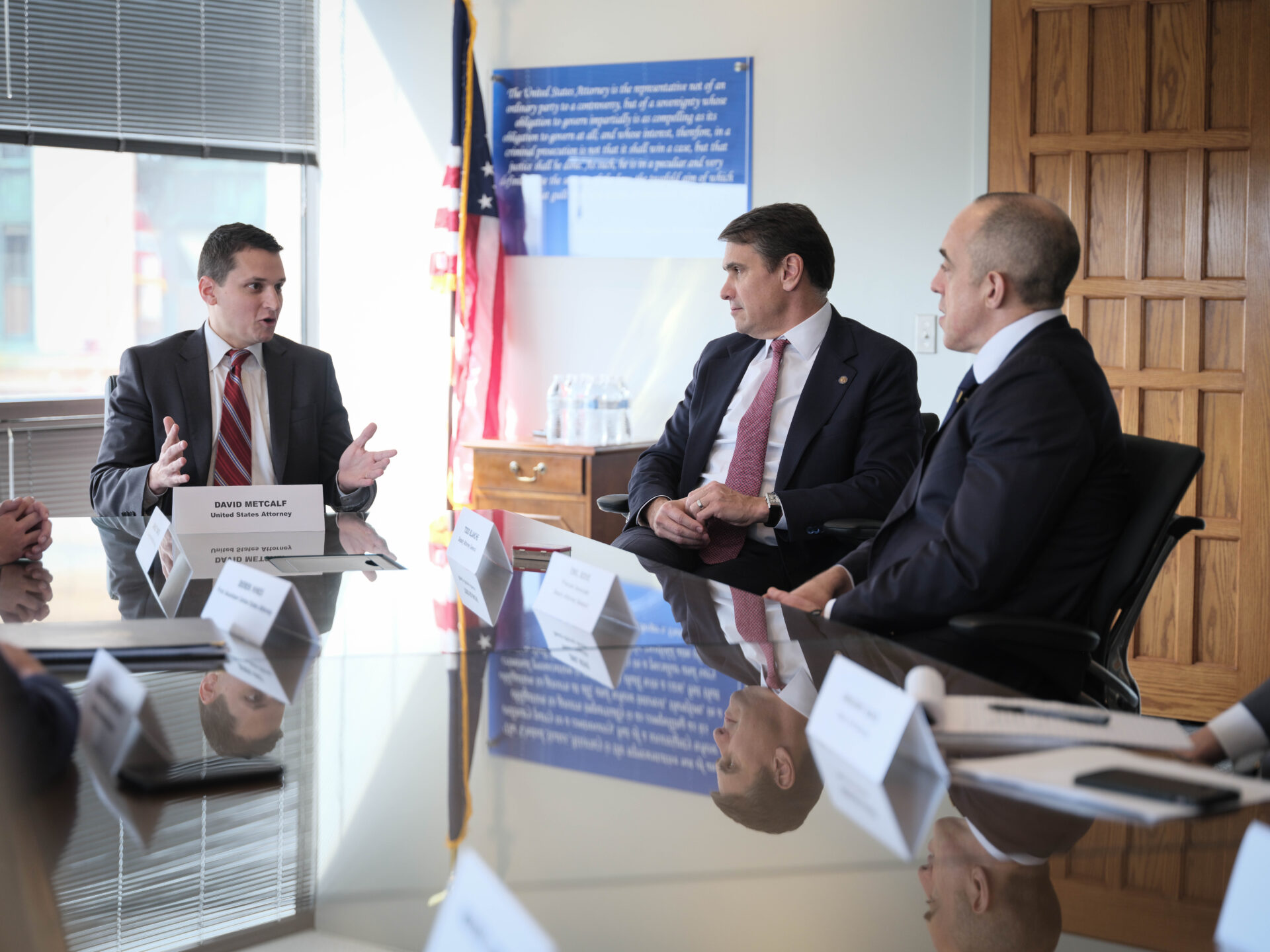 Attorney General Todd Blanche Visits Eastern District of PA