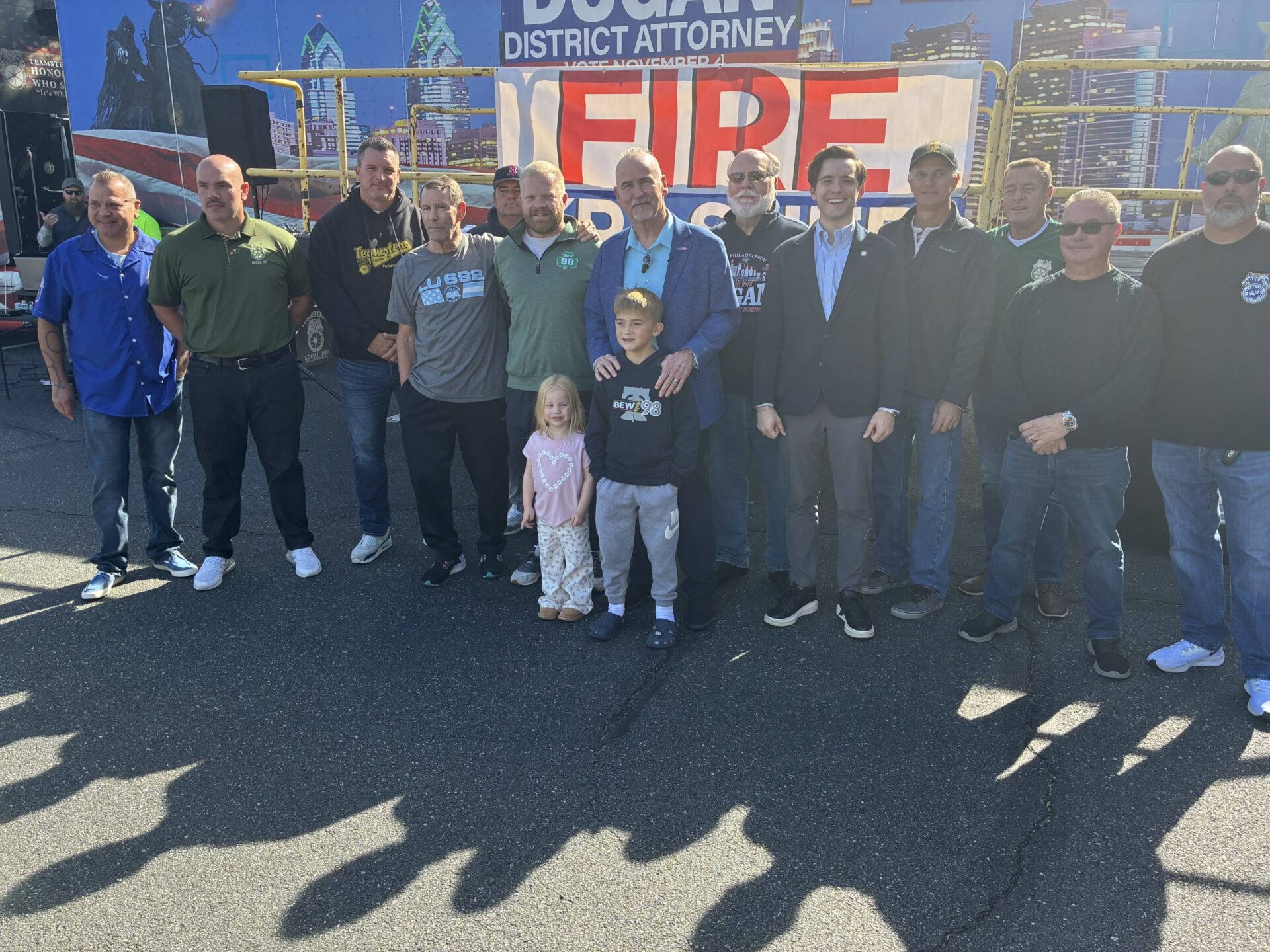 Teamsters 830, other unions rally for Dugan - Northeast Times